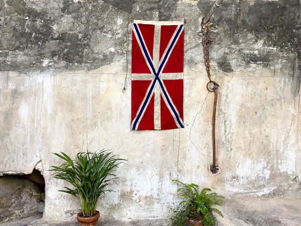 Rare Antique Imperial Russian Naval Jack Flag - DRIFT NICETIES